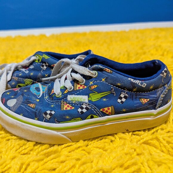 Vans | Shoes | Kids Alien Vans Size 3 Some Wear As Pictured | Poshmark